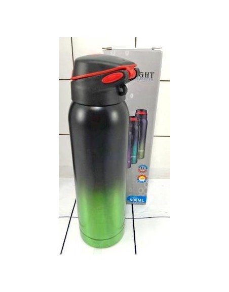 BOTELLA DE ACERO 500ml TORNASOL PICO SILICONA